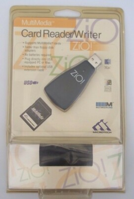ZIO! MultiMedia CARD READER / WRITER Install Disk, Compatible w/ Most ...