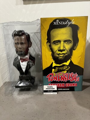 Ron English Abraham Obama Vinyl Bust- MINDSTYLE 15” | eBay