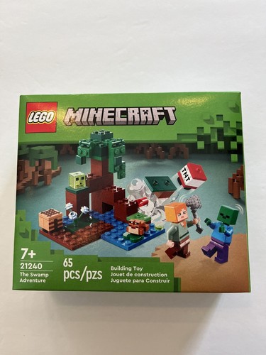 LEGO Minecraft The Swamp Adventure 21240, Building Game | eBay