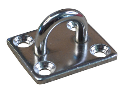 Square Pad Eye Mounting Hoop, Stainless Steel Mounting Pad Eyelet ...
