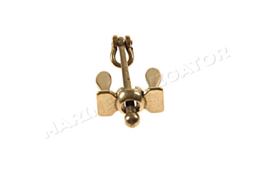 Osculati Decorative Anchor Brass Key Chain | eBay