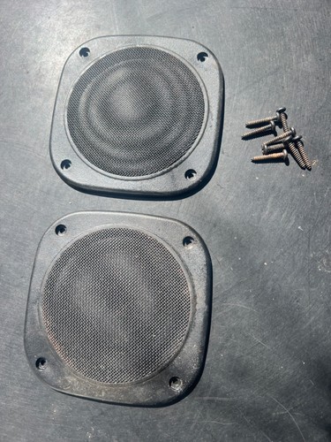 OEM BMW E30 Rear Deck Parcel Shelf Speaker Grille Cover 84-91 318i 325e ...