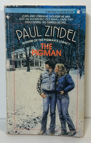 PIGMAN (THE) by Paul Zindel - 12th Printing, Bantam Books Paperback ...