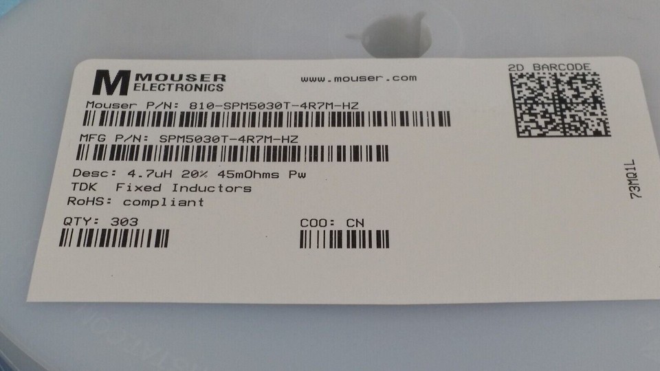 (5 PCS) SPM5030T-4R7M-HZ TDK FIXED IND 4.7UH 4.7A 49.5MOHM SM ROHS | eBay