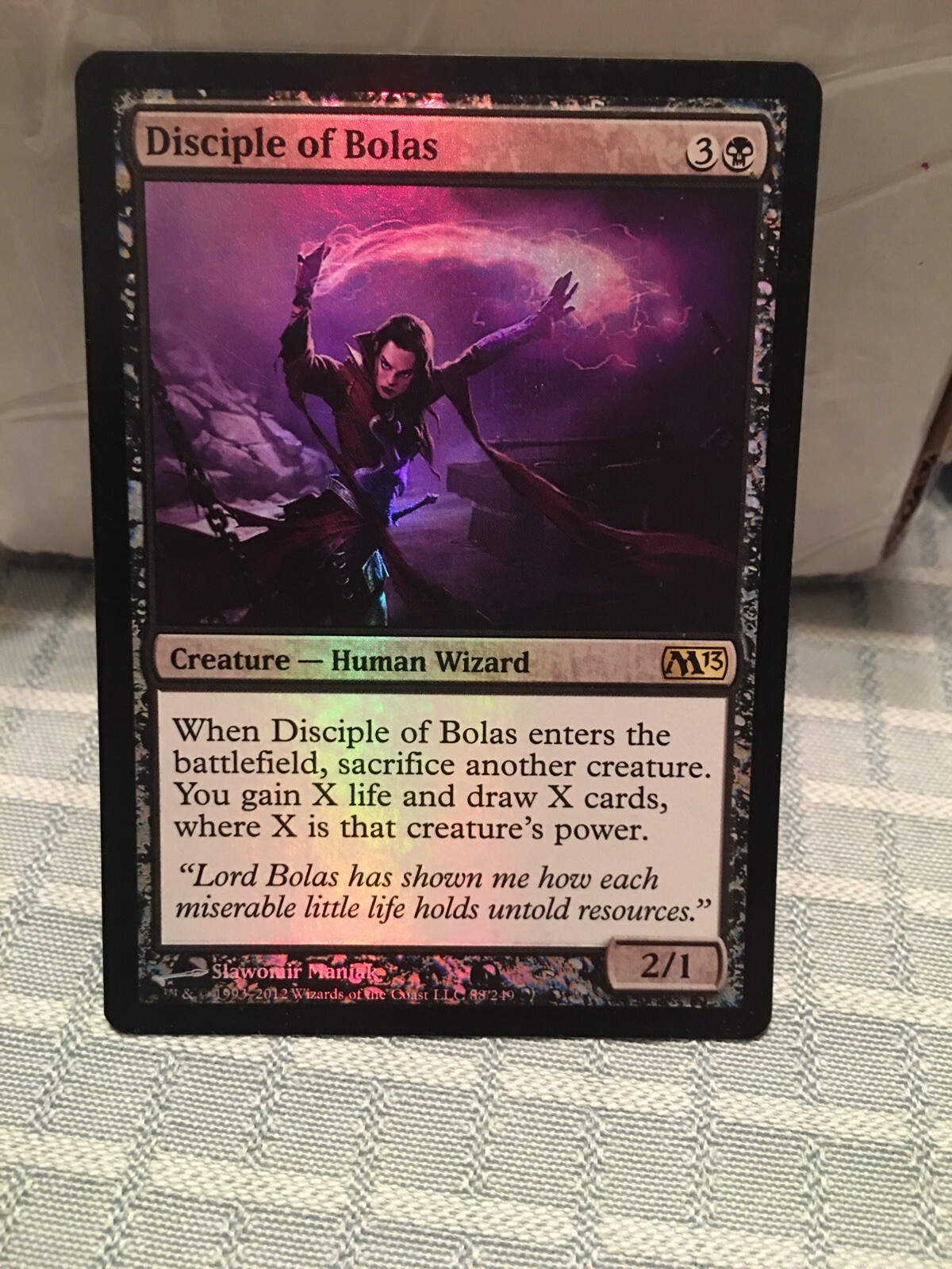 1x MTG Magic 2013 Disciple of Bolas - Foil, Moderate Play, English | eBay