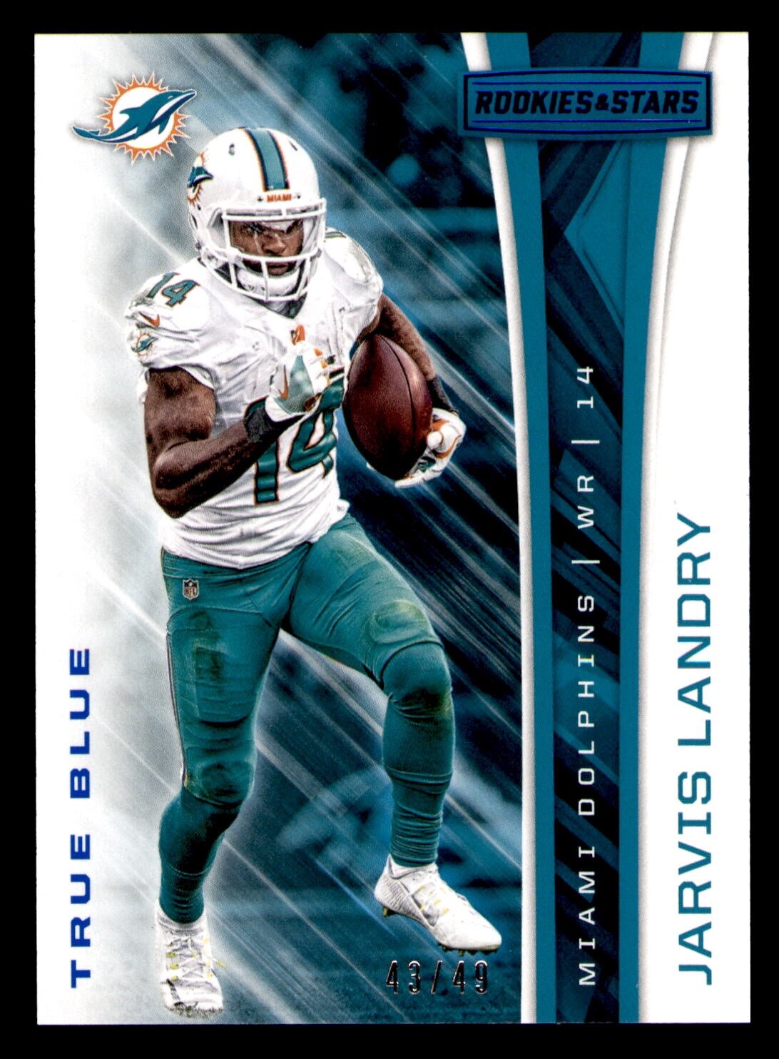 2017 Panini Rookies & Stars - Jarvis Landry #48 True Blue /49 for sale ...