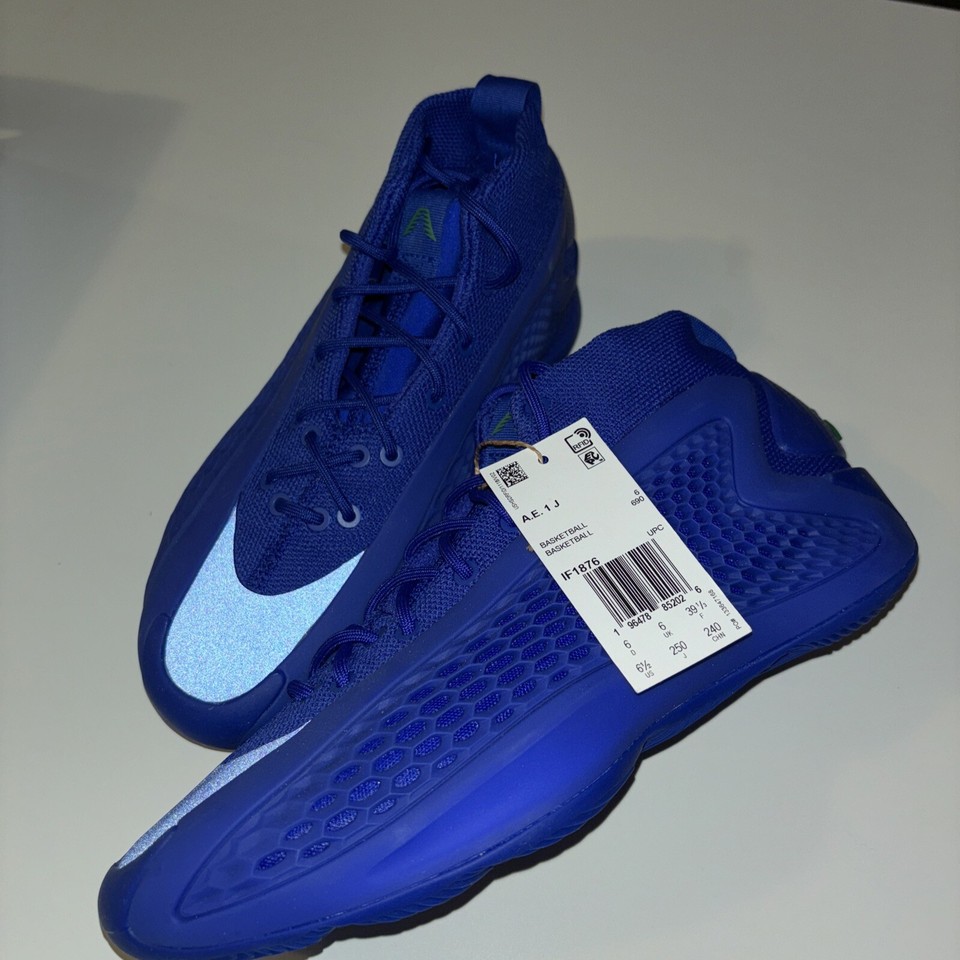 adidas A.E. 1 Anthony Edwards Blue Green Basketball Shoes IF1876 Men’s ...