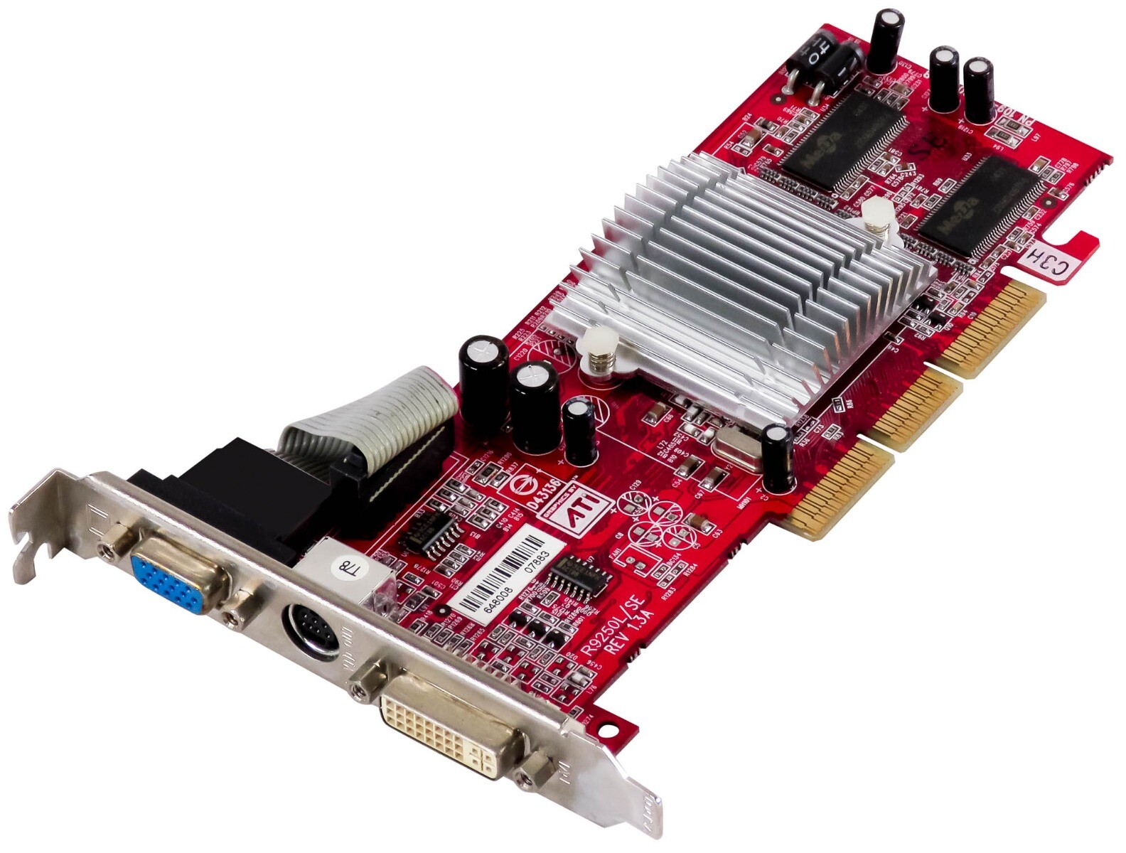 GECUBE ATI RADEON 9200 SE 128MB HC-R9200L(SE)-C3H AGP for sale online ...
