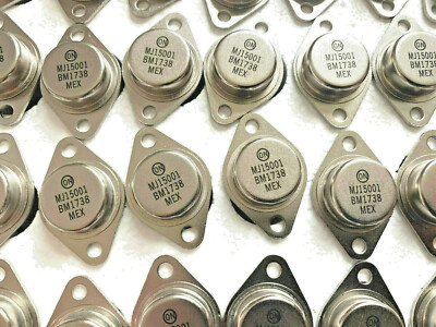 10 Pieces | MJ15001 NPN Silicon High Power Transistor Original | eBay