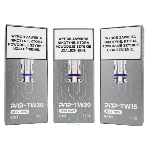 Voopoo PNP TW Series Replacement Coils TW20 0.2Ω TW30 0.3Ω TW15 0.15Ω ...