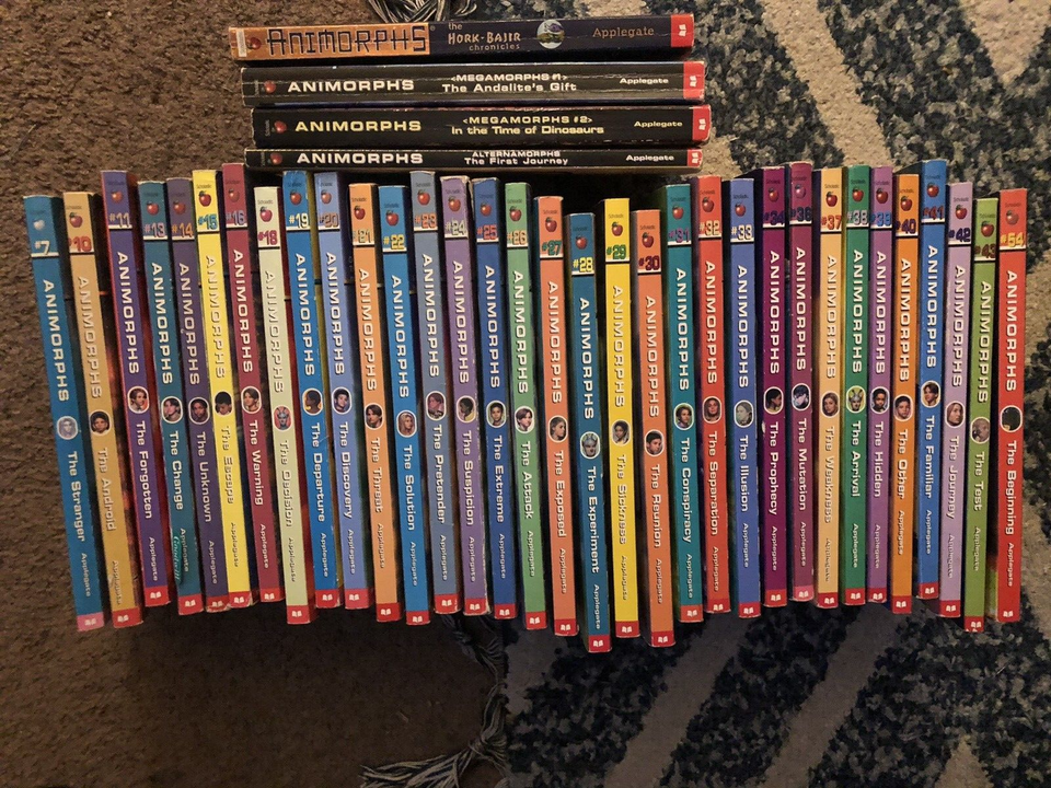 48 Animorphs Softcover Books by K.A. Applegate GUC | eBay