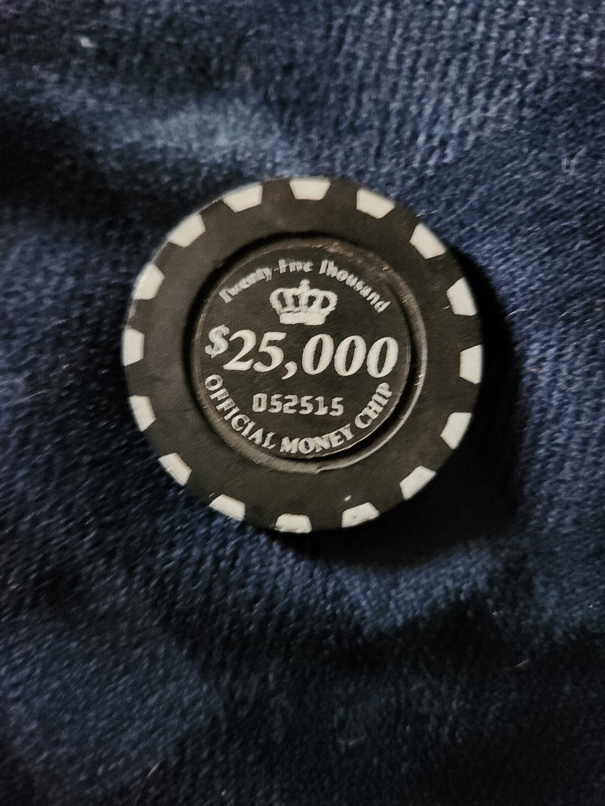 $25,000 Official Money Chip # 052515 Poker Las Vegas preowned | eBay