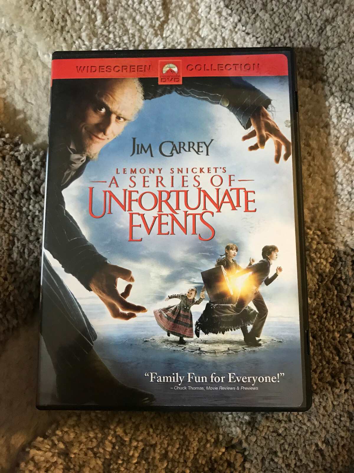 Lemony Snickets A Series of Unfortunate Events (DVD, 2005, Widescreen ...
