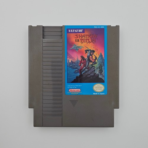 Shadow of the Ninja NES Cartridge Natsume Nintendo Original USA Retro ...