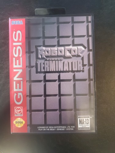 RoboCop vs. Terminator (SEGA Genesis) COMPLETE W MANUAL + REGISTRATION ...