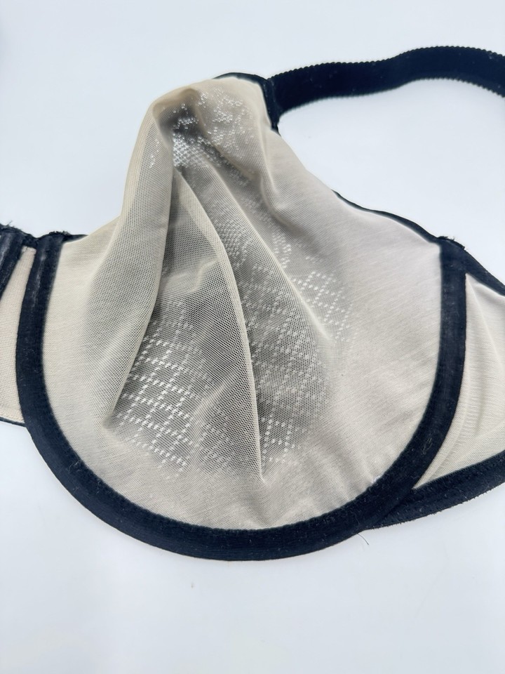 Wacoal Visual Effects Size 40 DD Black Minimizer Underwire Bra Style ...