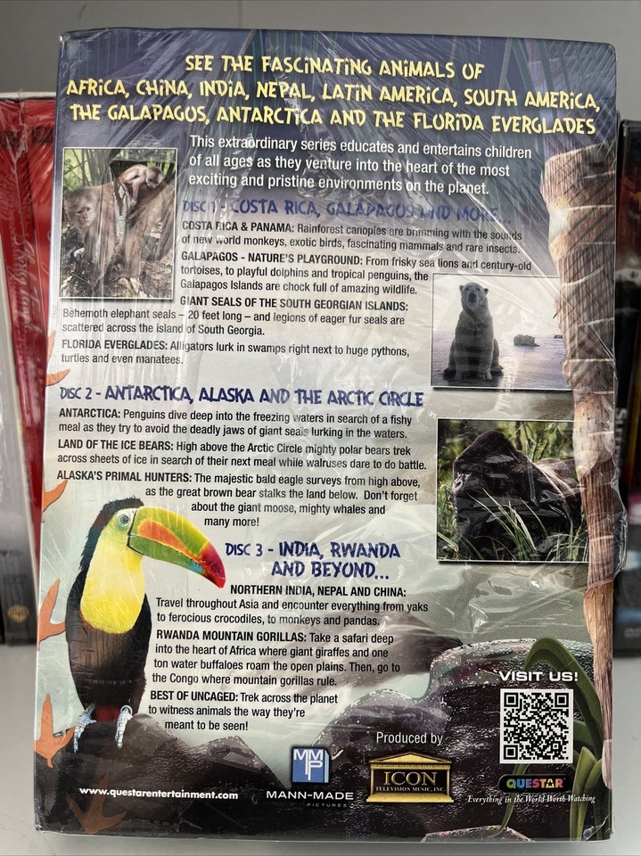 Uncaged (DVD, 2012, 3-Disc Set) NEW 33937040887| eBay