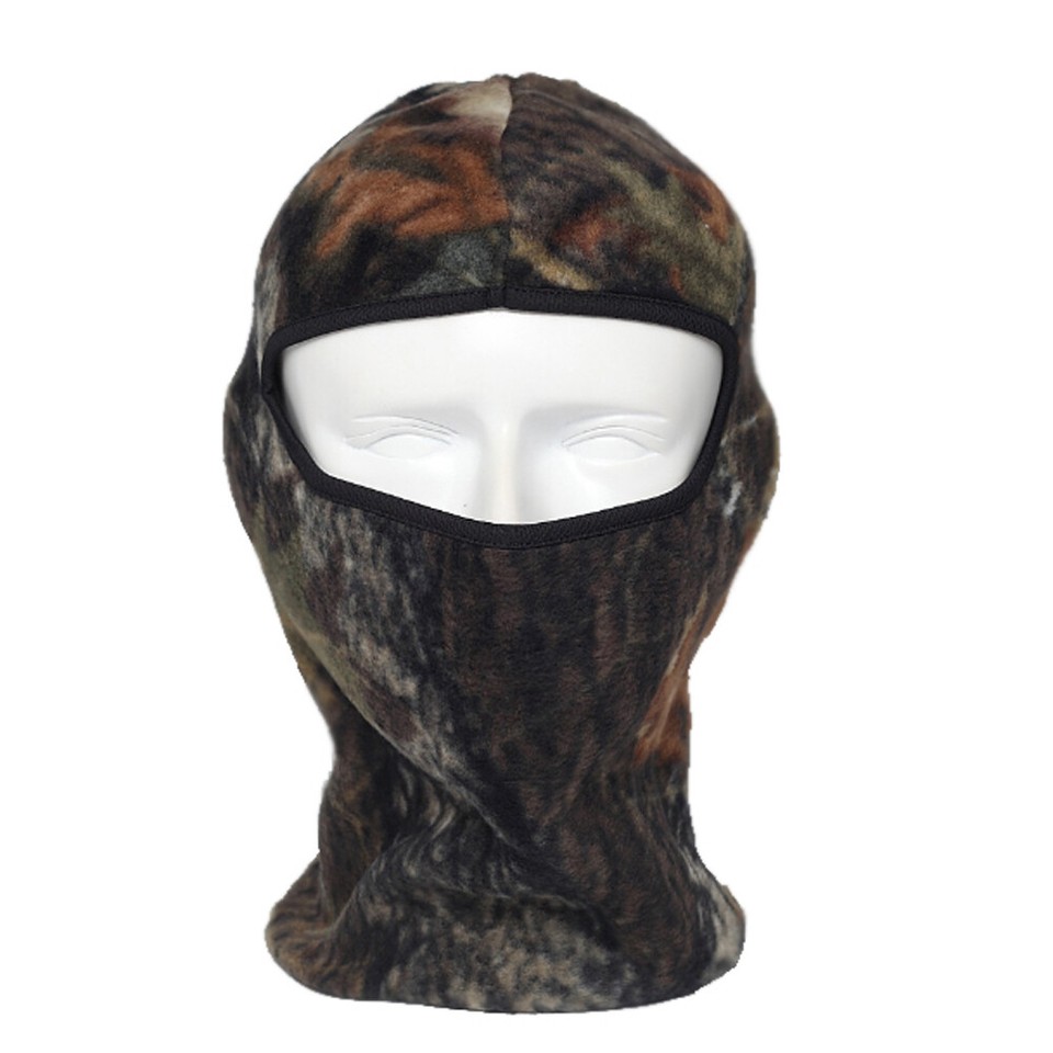 Balaclava Windproof Fleece Hat Hood for Cold Weather Hunting Ski Full ...