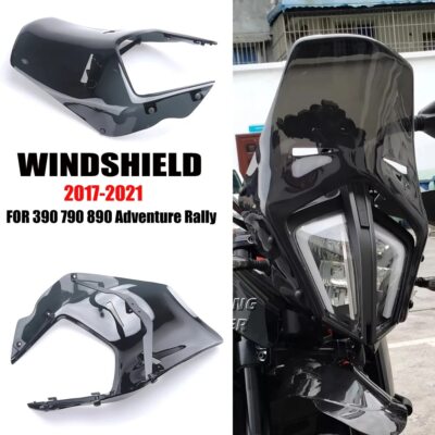 Acrylic Rally Windshield Windscreen Visor For 390 790 890 ADV Rally ...