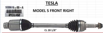 Genuine Tesla 1030616-00-A Model S Drive Shaft CV Axle Front Right 2012 ...
