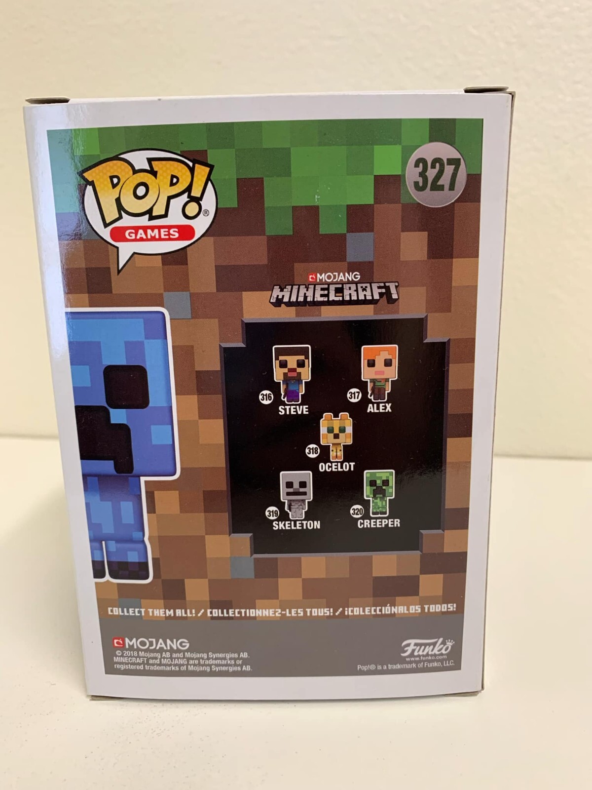 Funko Pop! Vinyl: Minecraft - Creeper (Charged) - GameStop (Exclusive ...