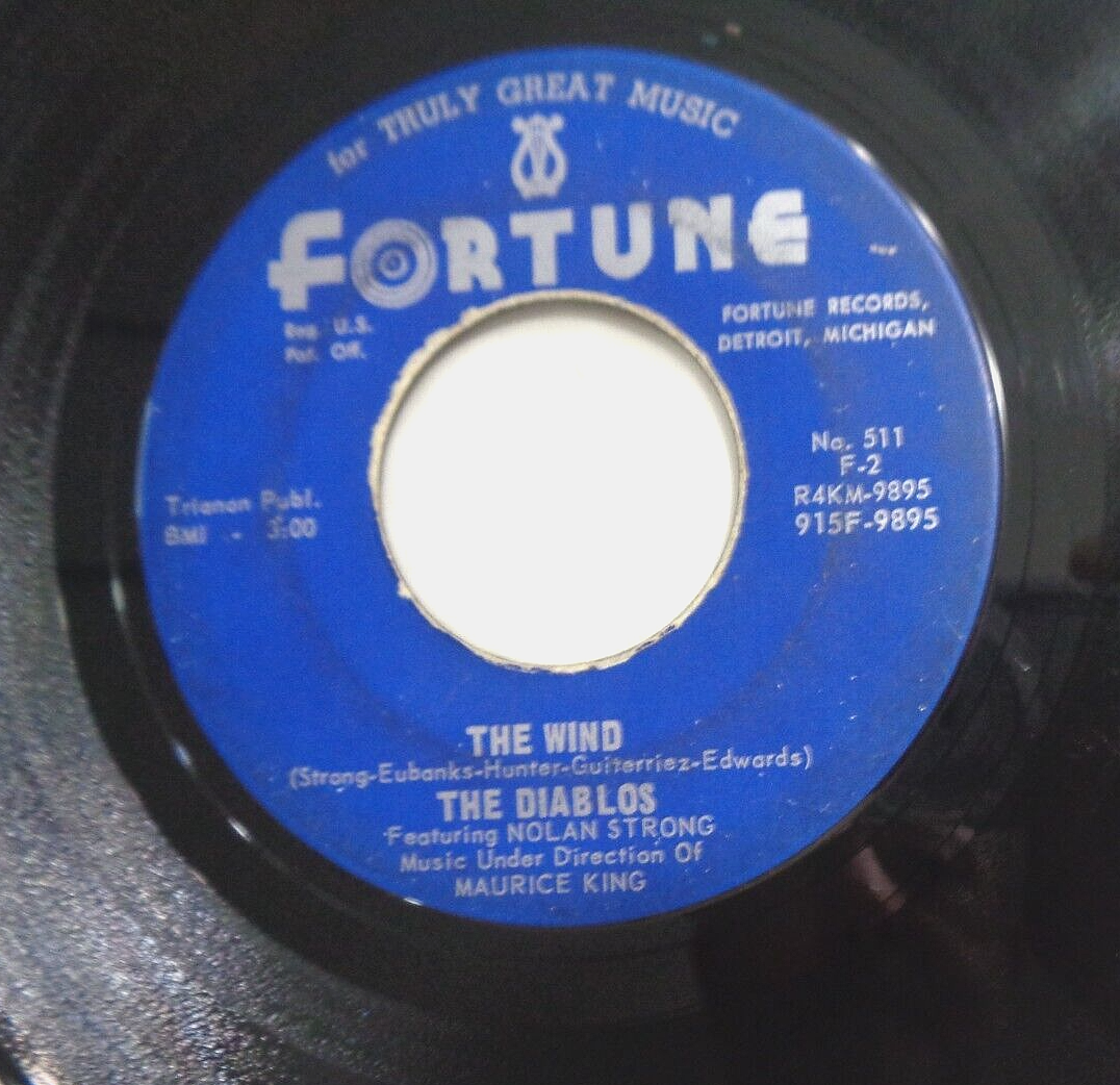 The Diablos f. Nolan Strong 1964 Fortune Reissue 915F-9895 Indianapolis ...
