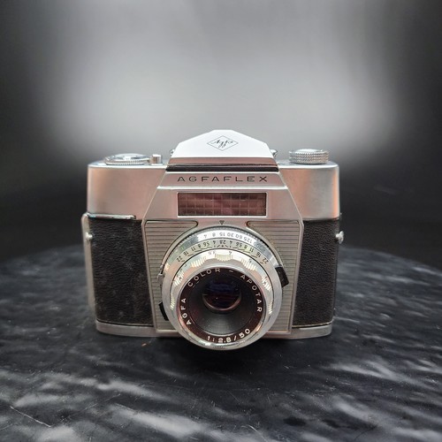 Vintage Agfa Agfaflex Camera Solinar f2.8 50mm Lens 📷 Classic Film ...