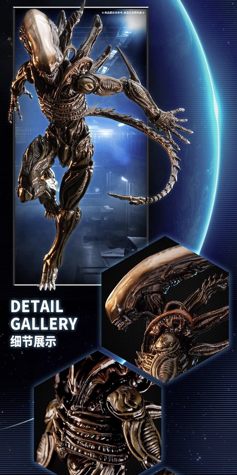 52TOYS & YOSHI ALIEN XENOMORPH 1/12 Action figure Toy Xmas Gift New ...
