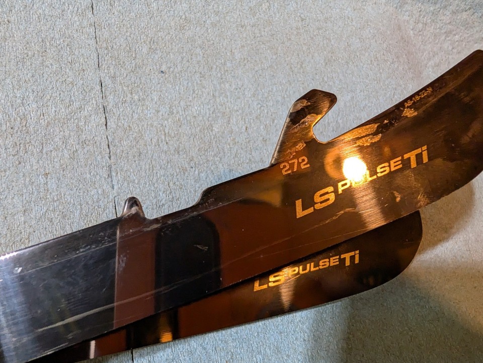 Bauer LS Pulse Ti Hockey Blade 272mm Used | eBay