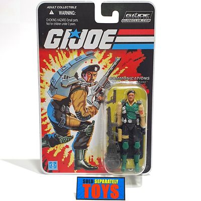 GI Joe DIAL-TONE v9 joecon convention 2011 club membership exclusive ...