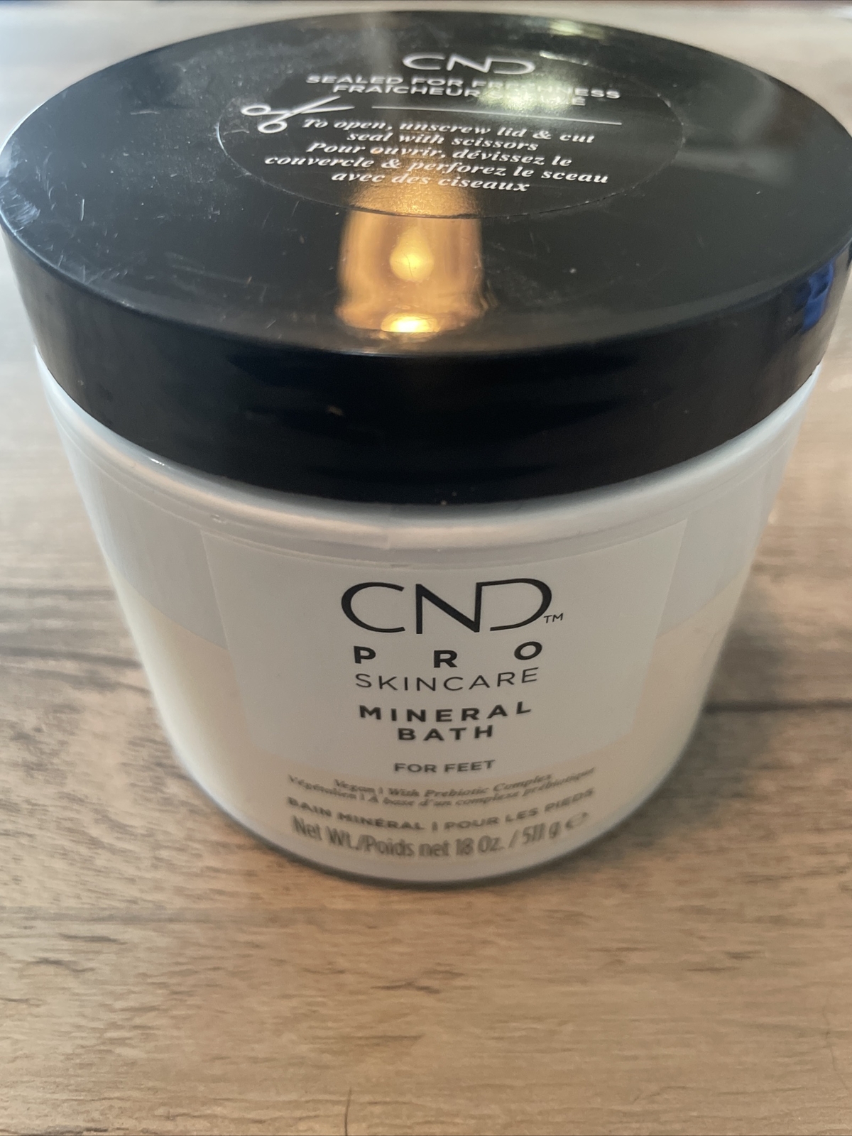 CND PRO SKINCARE MINERAL BATH (FOR FEET) 18 FL OZ for sale online | eBay