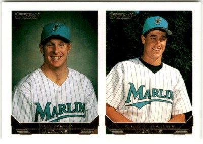 1993 Topps #641 Pat Leahy / Gavin Baugh CPC Gold Florida Marlins | eBay