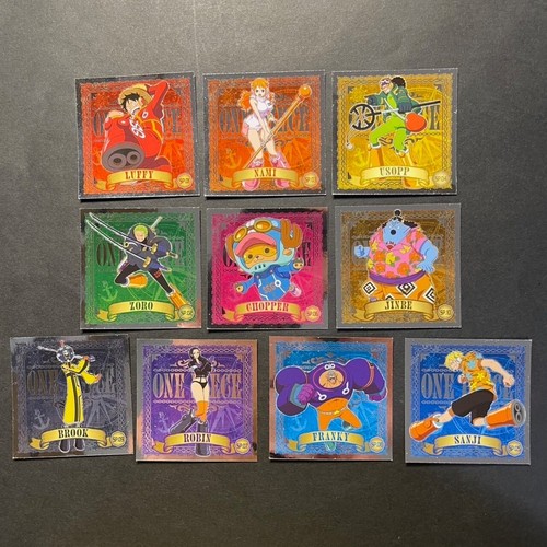 67M87 Straw Hat Crew HOLO One Piece x Ensky Collection Stickers Nami ...