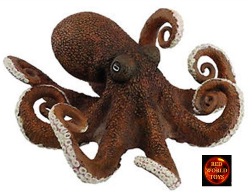 Octopus Sealife Toy Model Figure by CollectA 88485 Brand New | eBay UK