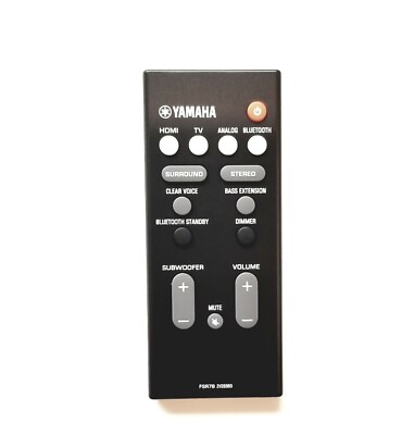 NEW Yamaha Audio System Remote ZV289600 FSR78 for ATS-1060, ATS-1070 ...