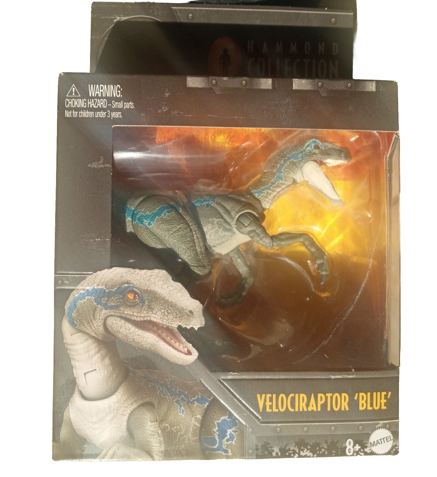 jurassic world hammond collection velociraptor Blue