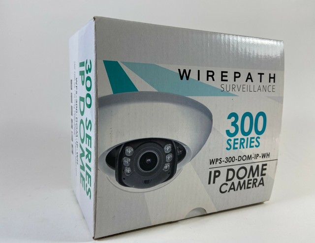Wirepath Surveillance IP Dome Camera Wps-300-dom-ip-wh 1mp 720p HD for ...
