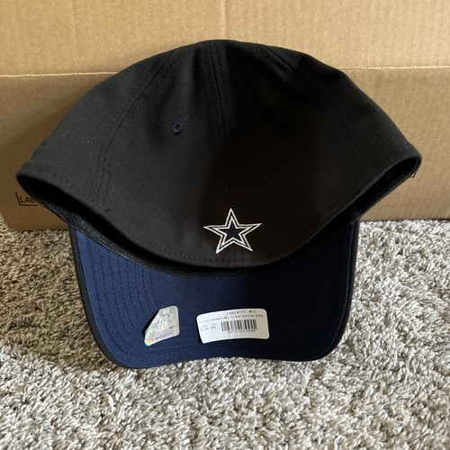 NWT New Era 39Thirty Dallas Cowboys Triple Outline Logo Black Blue Flex ...