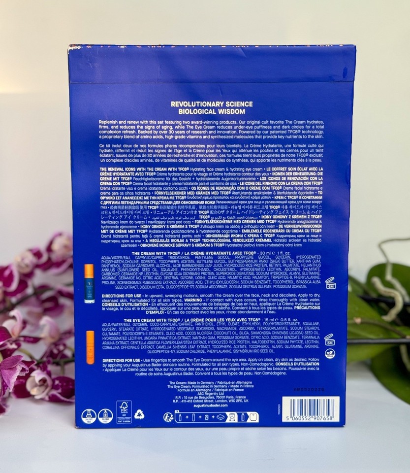 Augustinus Bader Renewal Icons Set – The Cream + Eye Cream (New) - $410 ...