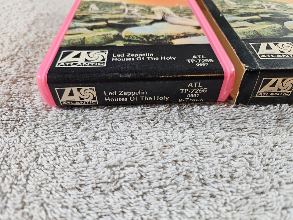 Led Zeppelin- Houses Of The Holy 8-Track Tape. Serviced. Free Ship! | eBay