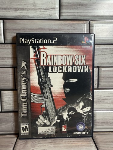 Rainbow Six Lockdown PlayStation 2 PS2 Complete Tested Ubisoft Shooter ...