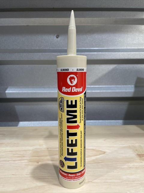 Red Devil 085620 Lifetime Siliconized Acrylic Adhesive Sealant 10 for ...