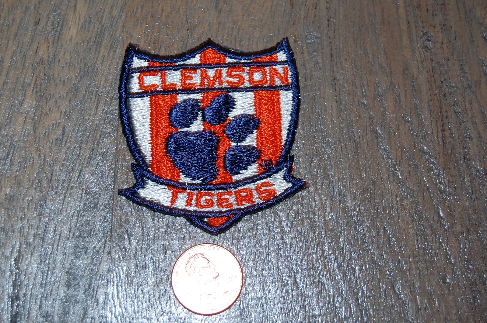 Clemson Tigers 2" Banner Crest Logo Patch College | eBay
