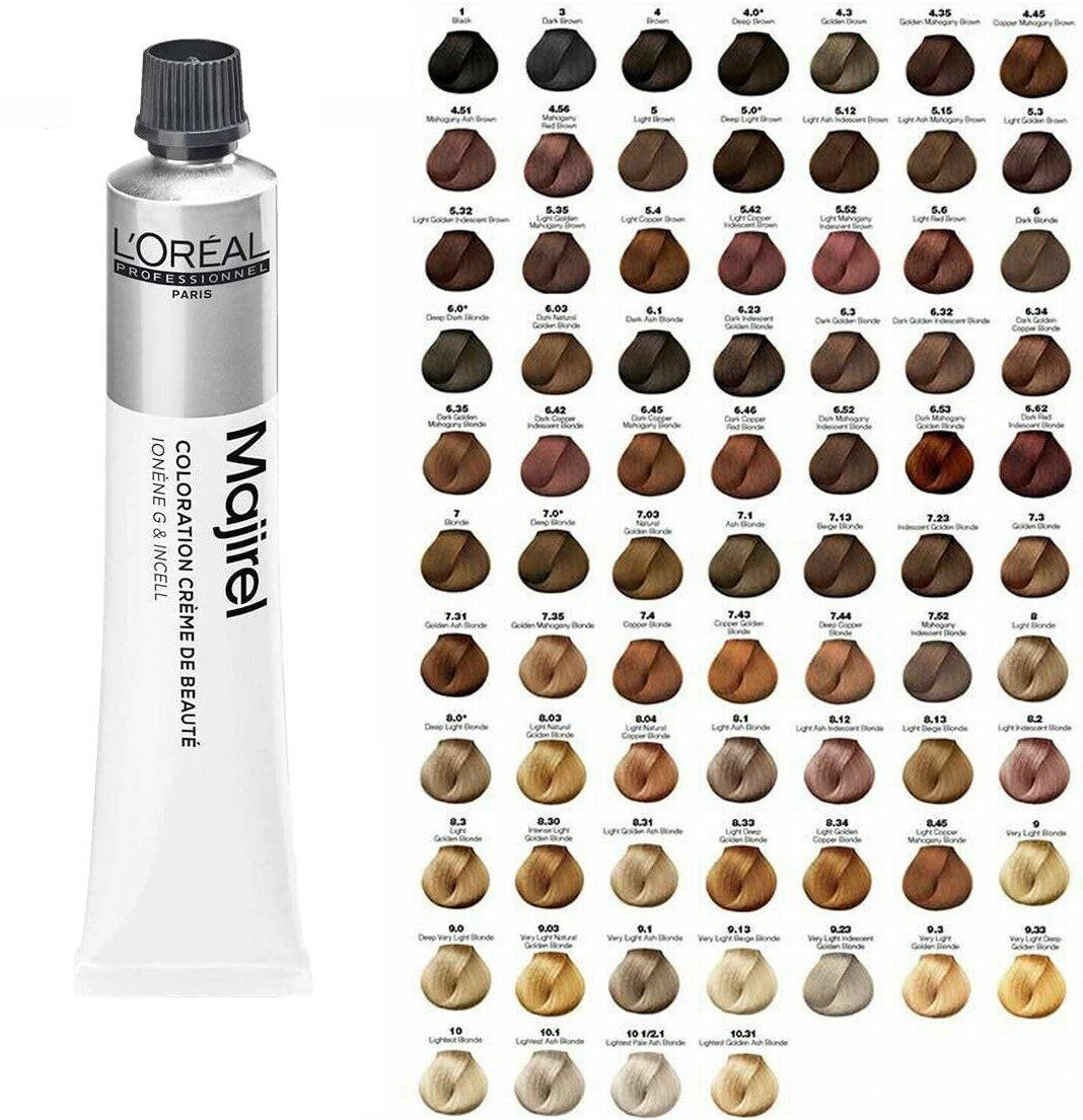 Salon Hair Color Chart Permanent Liquid Color | COLORCHARM By Wella