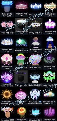 EVERY Roblox Royale High Halo - CHEAPEST IN MARKET! C@SHAPP ONLY! READ ...