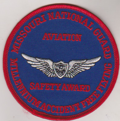 Missouri National Guard Aviation Safety Award patch | eBay