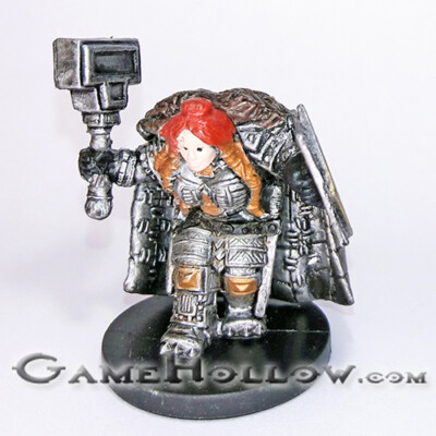 D&D Miniatures Dungeons of Dread DWARF SHIELDMAIDEN #33 | eBay