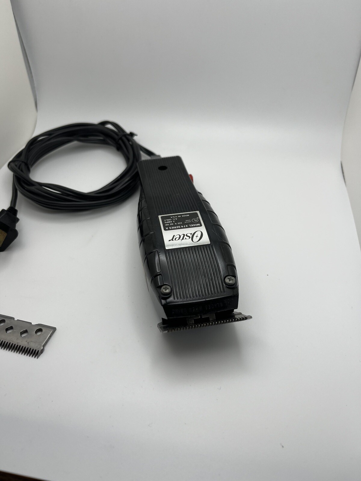 Vintage OSTER Model 274 Series A .3 Amps Hair Clippers 115 V Made In ...