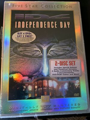 Independence Day (DVD, 2000, 2-Disc Set, Five Star Collection) NEW ...