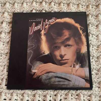 DAVID BOWIE Young American RCA APL1-0998 textured cover LP w/inner ...